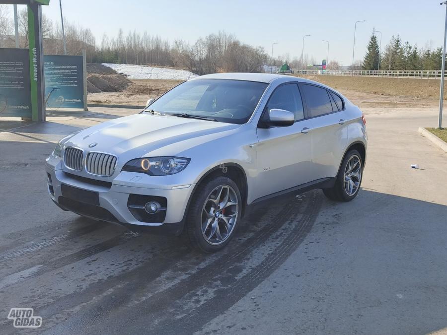 Pelēks BMW X6 2010 Utena, ar dzinēja tilpumu 3.00 L un nobraukumu 334 tūkst. km par 11200 €, foto 1 vietnē AUTOMOTO.COM.LV