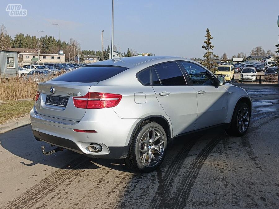 Pelēks BMW X6 2010 Utena, ar dzinēja tilpumu 3.00 L un nobraukumu 334 tūkst. km par 11200 €, foto 4 vietnē AUTOMOTO.COM.LV