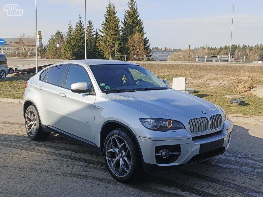 Pelēks BMW X6 2010 Utena, ar dzinēja tilpumu 3.00 L un nobraukumu 334 tūkst. km par 11200 €, foto 5 vietnē AUTOMOTO.COM.LV