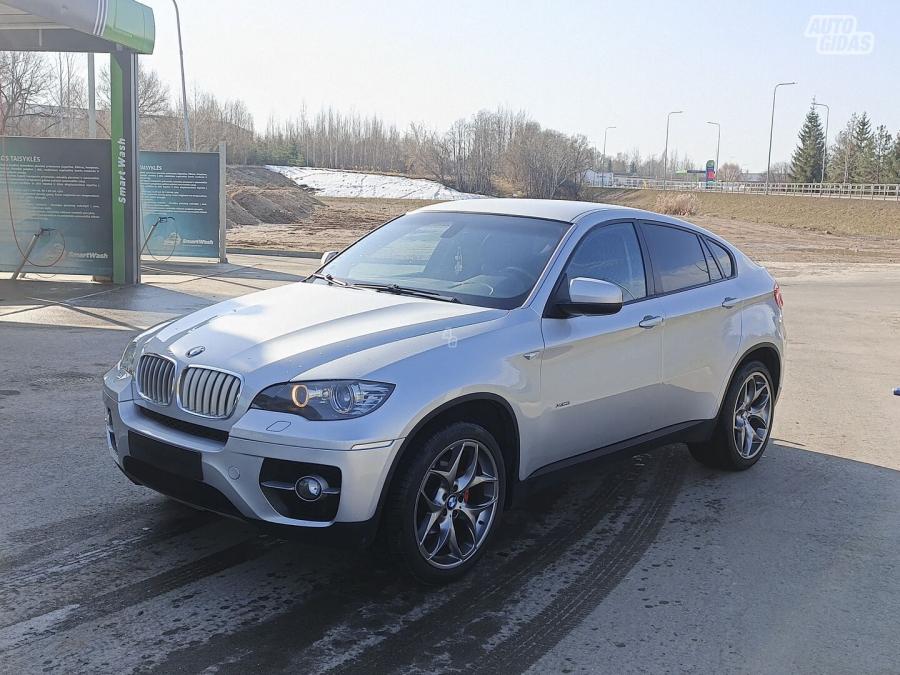 Pelēks BMW X6 2010 Utena, ar dzinēja tilpumu 3.00 L un nobraukumu 334 tūkst. km par 11200 €, foto 6 vietnē AUTOMOTO.COM.LV
