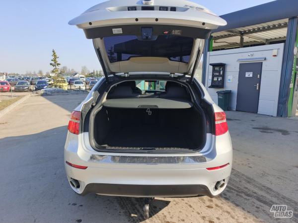 Pelēks BMW X6 2010 Utena, ar dzinēja tilpumu 3.00 L un nobraukumu 334 tūkst. km par 11200 €, foto 10 vietnē AUTOMOTO.COM.LV