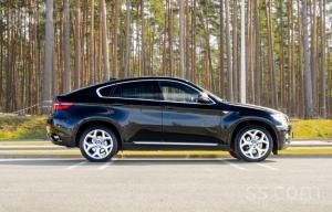 Grey BMW X6 2010 in Riga, with an engine capacity of 3.00 L and mileage of 272 thousand km for 12590 €, photo 10 on AUTOMOTO.COM.LV