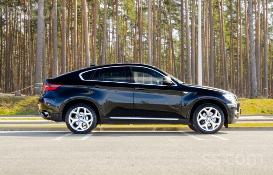 Grey BMW X6 2010 in Riga, with an engine capacity of 3.00 L and mileage of 272 thousand km for 12590 €, photo 10 on AUTOMOTO.COM.LV