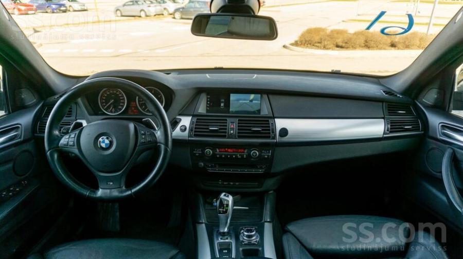 Grey BMW X6 2010 in Riga, with an engine capacity of 3.00 L and mileage of 272 thousand km for 12590 €, photo 13 on AUTOMOTO.COM.LV