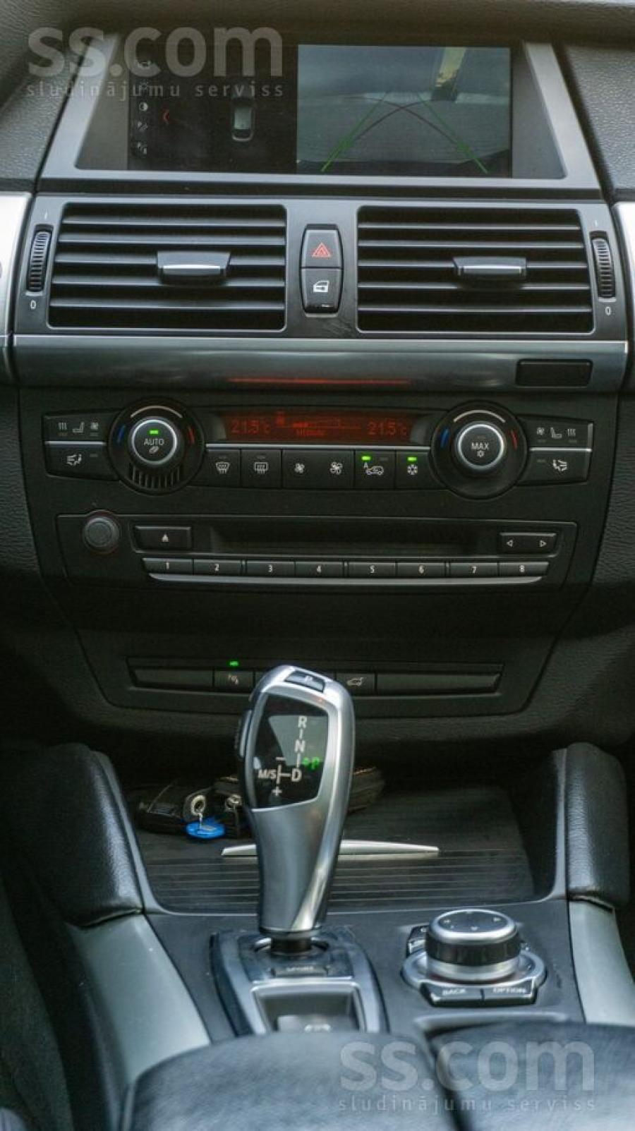 Grey BMW X6 2010 in Riga, with an engine capacity of 3.00 L and mileage of 272 thousand km for 12590 €, photo 14 on AUTOMOTO.COM.LV