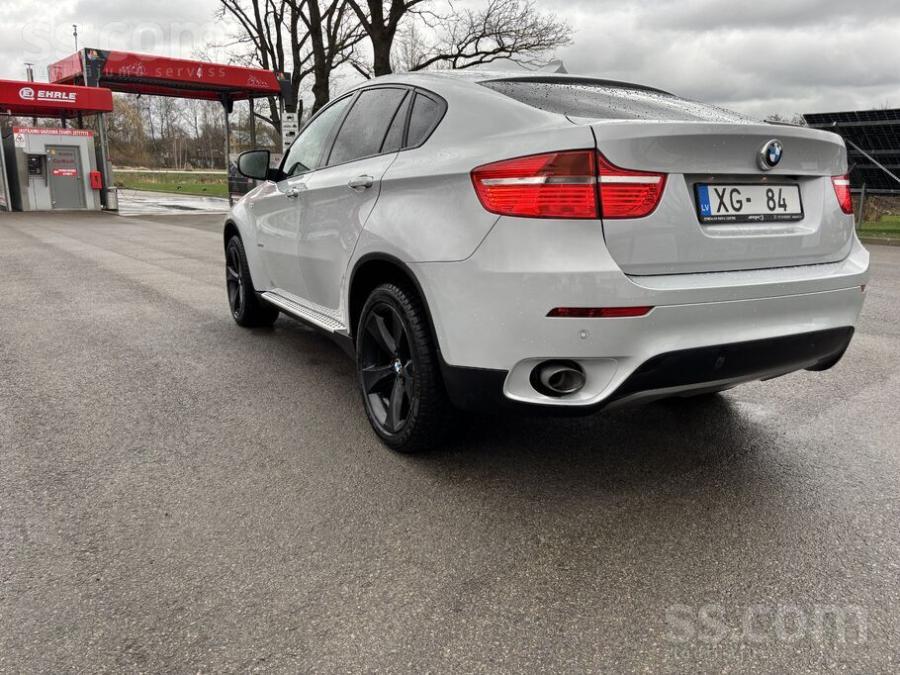 Pelēks BMW X6 2010 Jelgava, ar dzinēja tilpumu 3.00 L un nobraukumu 233 tūkst. km par 13900 €, foto 6 vietnē AUTOMOTO.COM.LV