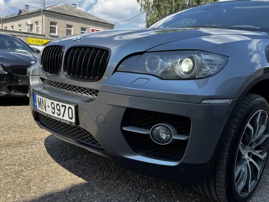 Pelēks BMW X6 2010 Daugavpils, ar dzinēja tilpumu 3.00 L un nobraukumu 0 tūkst. km par 12000 €, foto 8 vietnē AUTOMOTO.COM.LV