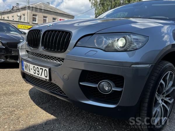 Grey BMW X6 2010 in Daugavpils, with an engine capacity of 3.00 L and mileage of 0 thousand km for 12000 €, photo 7 on AUTOMOTO.COM.LV