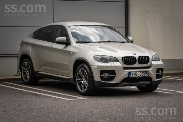 BMW X6 2010 Rīga vietnē Pelēks BMW X6 2010 Rīga, ar dzinēja tilpumu 3.00 L un nobraukumu 0 tūkst. km par 8995 €, foto 4 vietnē AUTOMOTO.COM.LV