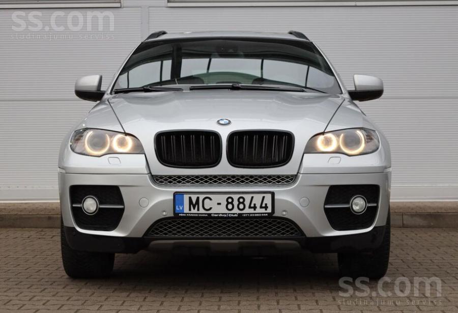 Pelēks BMW X6 2011 Rīga, ar dzinēja tilpumu 3.00 L un nobraukumu 0 tūkst. km par 12995 €, foto 3 vietnē AUTOMOTO.COM.LV