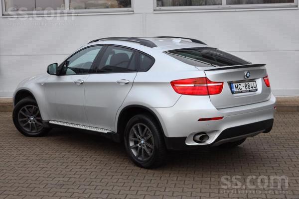 Grey BMW X6 2011 in Riga, with an engine capacity of 3.00 L and mileage of 0 thousand km for 12995 €, photo 5 on AUTOMOTO.COM.LV