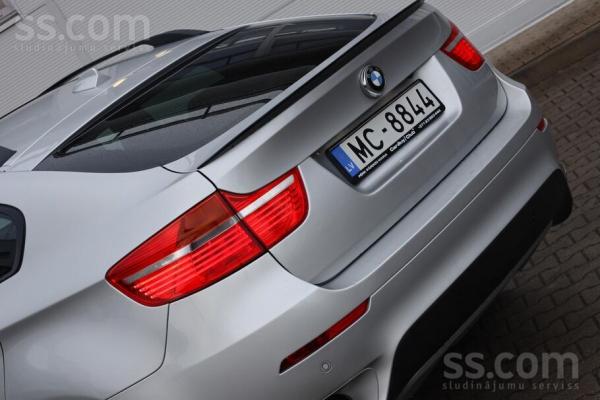 Grey BMW X6 2011 in Riga, with an engine capacity of 3.00 L and mileage of 0 thousand km for 12995 €, photo 6 on AUTOMOTO.COM.LV