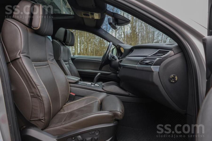 Pelēks BMW X6 2011 Rīga, ar dzinēja tilpumu 3.00 L un nobraukumu 0 tūkst. km par 12995 €, foto 20 vietnē AUTOMOTO.COM.LV