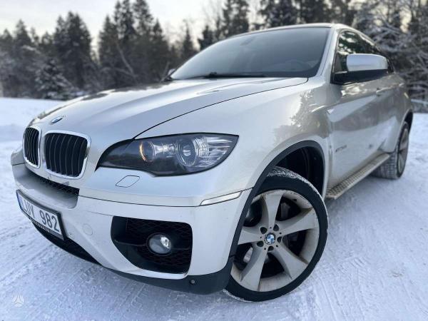 Grey BMW X6 2011 in Vilnius, with an engine capacity of 4.40 L and mileage of 340 thousand km for 6100 €, photo 2 on AUTOMOTO.COM.LV