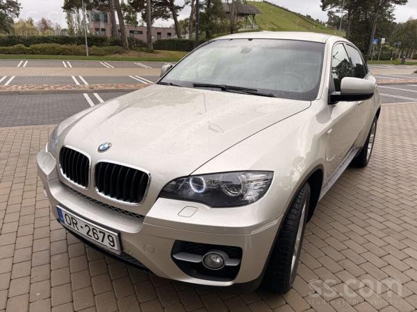 Pelēks BMW X6 2011 Ventspils, ar dzinēja tilpumu 3.00 L un nobraukumu 208 tūkst. km par 12800 €, foto 1 vietnē AUTOMOTO.COM.LV