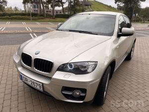 Pelēks BMW X6 2011 Ventspils, ar dzinēja tilpumu 3.00 L un nobraukumu 208 tūkst. km par 12800 €, foto  vietnē AUTOMOTO.COM.LV