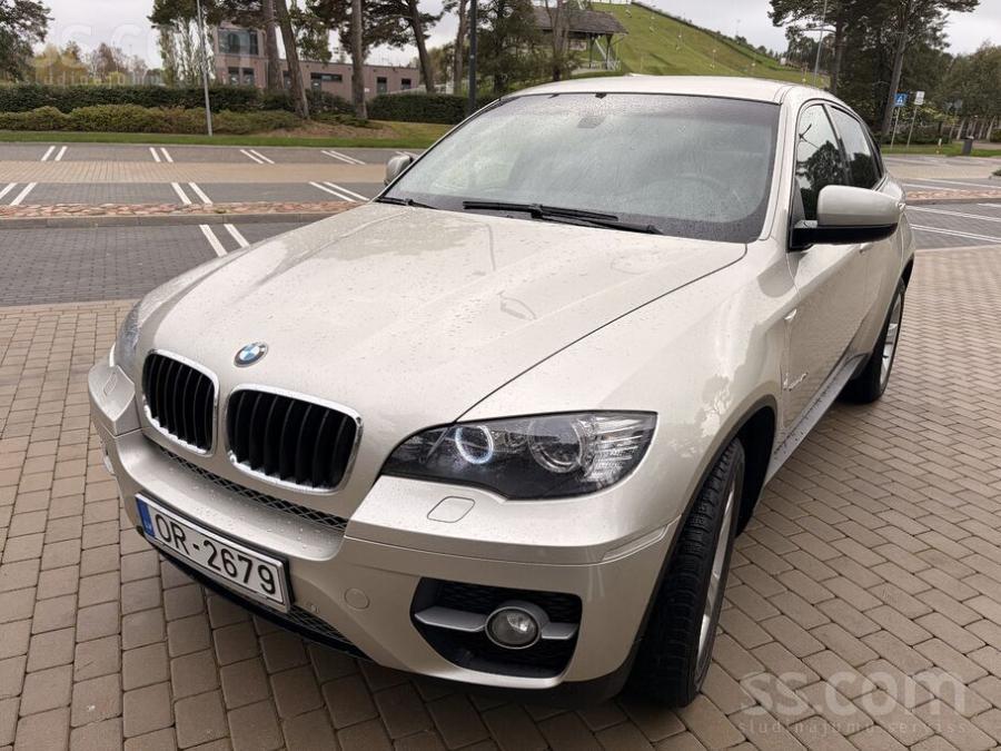 Pelēks BMW X6 2011 Ventspils, ar dzinēja tilpumu 3.00 L un nobraukumu 208 tūkst. km par 12800 €, foto 1 vietnē AUTOMOTO.COM.LV