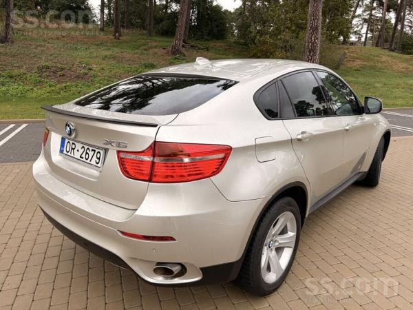 Pelēks BMW X6 2011 Ventspils, ar dzinēja tilpumu 3.00 L un nobraukumu 208 tūkst. km par 12800 €, foto 5 vietnē AUTOMOTO.COM.LV
