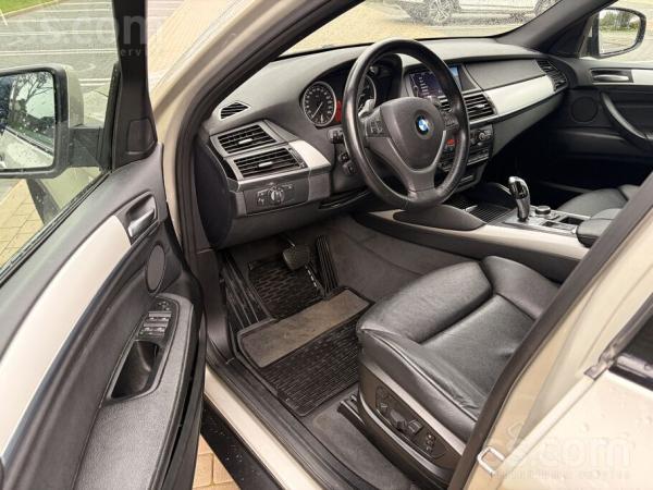 Pelēks BMW X6 2011 Ventspils, ar dzinēja tilpumu 3.00 L un nobraukumu 208 tūkst. km par 12800 €, foto 8 vietnē AUTOMOTO.COM.LV