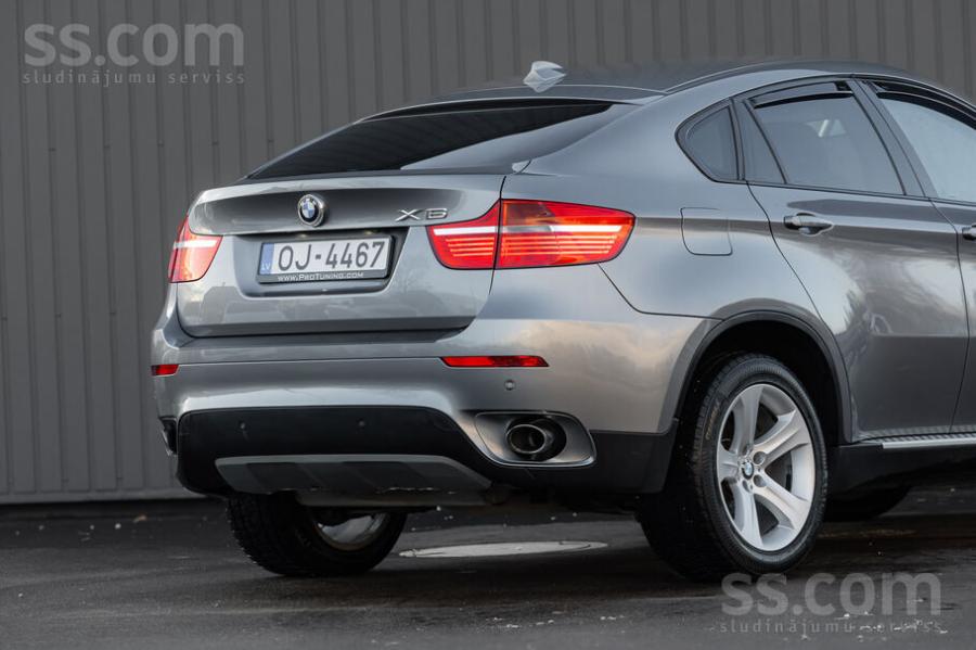 Pelēks BMW X6 2012 Jelgava, ar dzinēja tilpumu 3.00 L un nobraukumu 0 tūkst. km par 10950 €, foto 8 vietnē AUTOMOTO.COM.LV