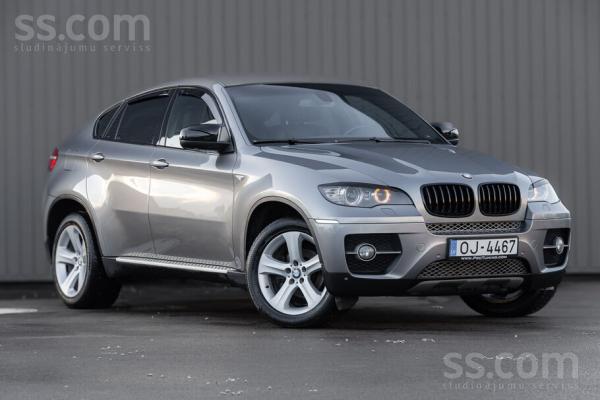 Grey BMW X6 2012 in Jelgava, with an engine capacity of 3.00 L and mileage of 0 thousand km for 10950 €, photo 3 on AUTOMOTO.COM.LV