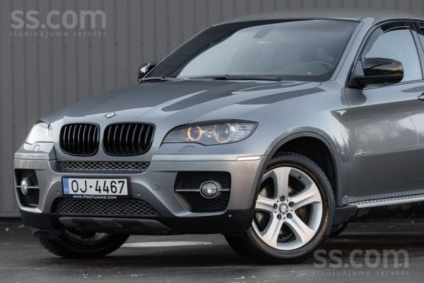 Grey BMW X6 2012 in Jelgava, with an engine capacity of 3.00 L and mileage of 0 thousand km for 10950 €, photo 4 on AUTOMOTO.COM.LV