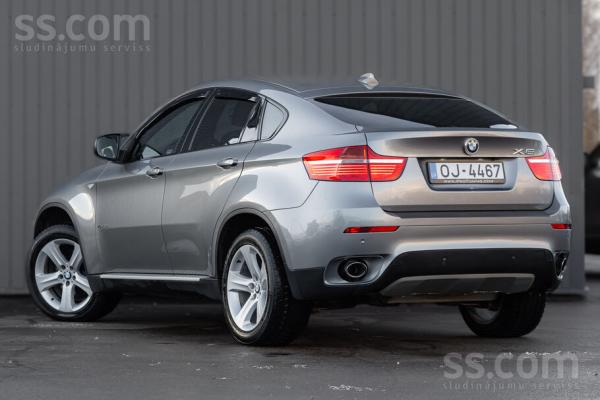 Grey BMW X6 2012 in Jelgava, with an engine capacity of 3.00 L and mileage of 0 thousand km for 10950 €, photo 5 on AUTOMOTO.COM.LV