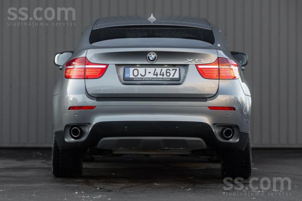 Grey BMW X6 2012 in Jelgava, with an engine capacity of 3.00 L and mileage of 0 thousand km for 10950 €, photo 6 on AUTOMOTO.COM.LV