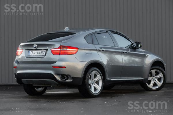 Grey BMW X6 2012 in Jelgava, with an engine capacity of 3.00 L and mileage of 0 thousand km for 10950 €, photo 7 on AUTOMOTO.COM.LV