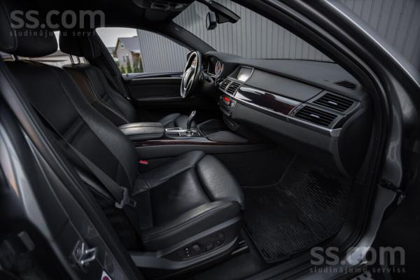 Grey BMW X6 2012 in Jelgava, with an engine capacity of 3.00 L and mileage of 0 thousand km for 10950 €, photo 9 on AUTOMOTO.COM.LV