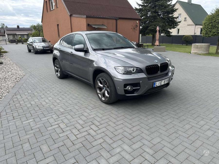 Grey BMW X6 2012 in Taurage, with an engine capacity of 2.99 L and mileage of 312 thousand km for 13500 €, photo 10 on AUTOMOTO.COM.LV