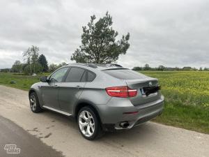 Grey BMW X6 2012 in Elektrenai, with an engine capacity of 3.00 L and mileage of 370 thousand km for 11999 €, photo 5 on AUTOMOTO.COM.LV