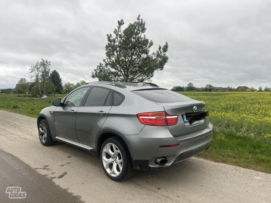 Grey BMW X6 2012 in Elektrenai, with an engine capacity of 3.00 L and mileage of 370 thousand km for 11999 €, photo 5 on AUTOMOTO.COM.LV