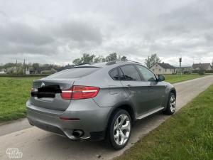 Grey BMW X6 2012 in Elektrenai, with an engine capacity of 3.00 L and mileage of 370 thousand km for 11999 €, photo 6 on AUTOMOTO.COM.LV