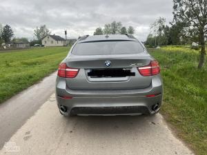 Grey BMW X6 2012 in Elektrenai, with an engine capacity of 3.00 L and mileage of 370 thousand km for 11999 €, photo 7 on AUTOMOTO.COM.LV