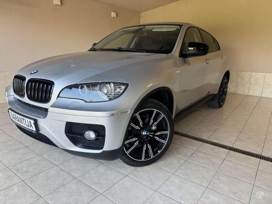 Grey BMW X6 2012 in Kaunas, with an engine capacity of 2.99 L and mileage of 148 thousand km for 13900 €, photo 4 on AUTOMOTO.COM.LV