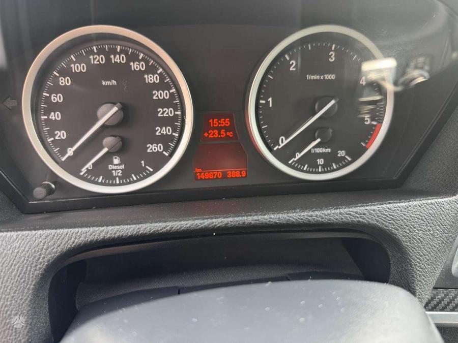 Grey BMW X6 2012 in Kaunas, with an engine capacity of 2.99 L and mileage of 148 thousand km for 13900 €, photo 14 on AUTOMOTO.COM.LV