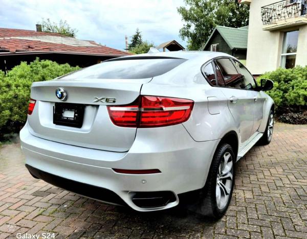 Pelēks BMW X6 2013 Šauļi, ar dzinēja tilpumu 4.40 L un nobraukumu 178 tūkst. km par 11900 €, foto 3 vietnē AUTOMOTO.COM.LV