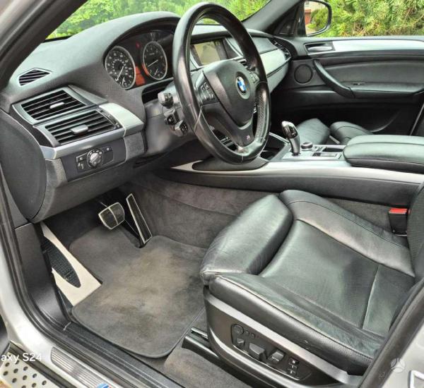 Pelēks BMW X6 2013 Šauļi, ar dzinēja tilpumu 4.40 L un nobraukumu 178 tūkst. km par 11900 €, foto 8 vietnē AUTOMOTO.COM.LV