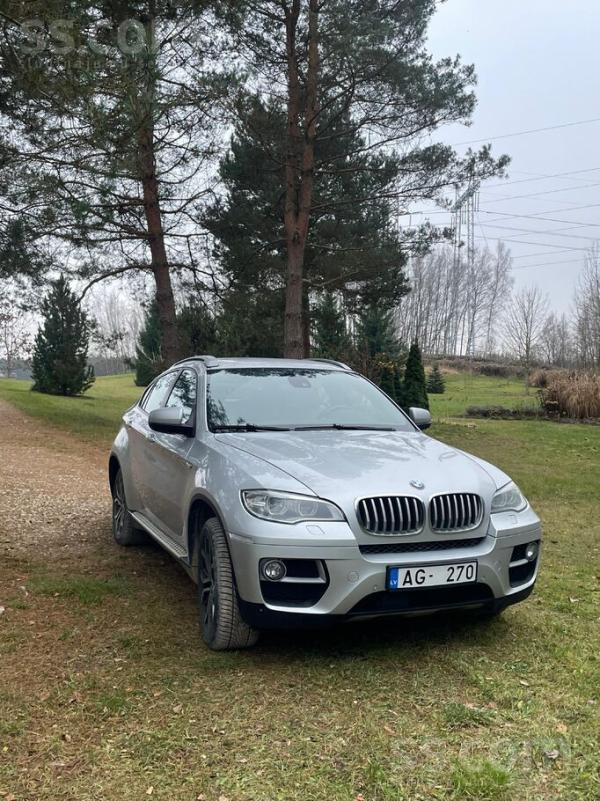 Pelēks BMW X6 2013 Ogre, ar dzinēja tilpumu 3.00 L un nobraukumu 322 tūkst. km par 15200 €, foto 3 vietnē AUTOMOTO.COM.LV