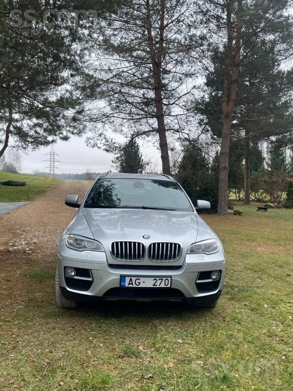 Pelēks BMW X6 2013 Ogre, ar dzinēja tilpumu 3.00 L un nobraukumu 322 tūkst. km par 15200 €, foto 4 vietnē AUTOMOTO.COM.LV