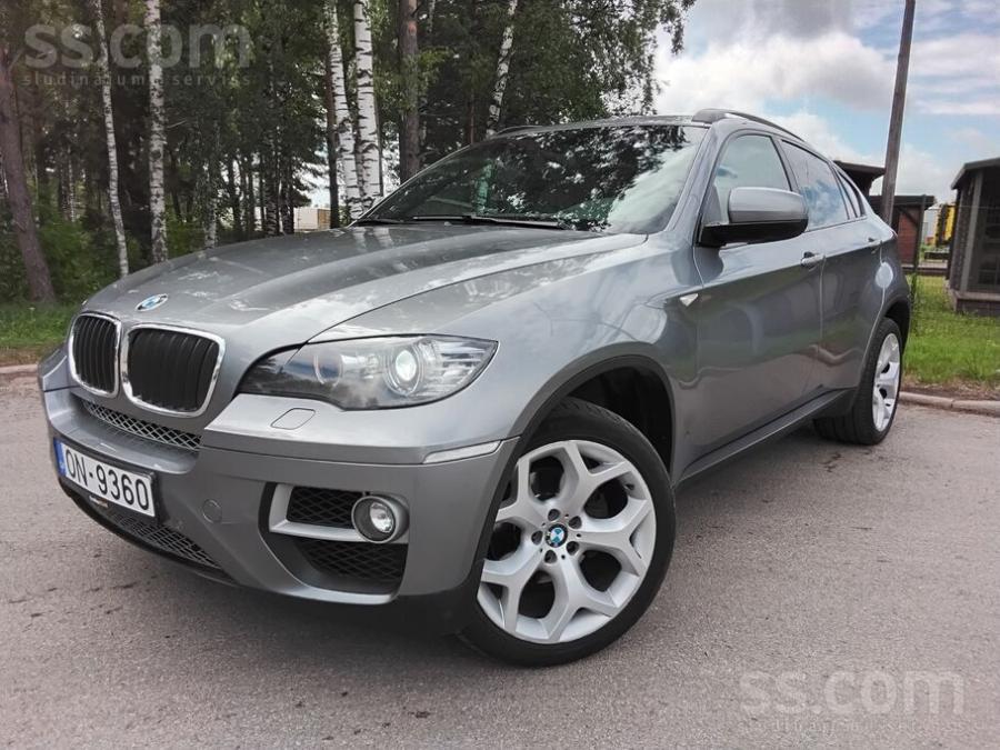 Pelēks BMW X6 2013 Rīga, ar dzinēja tilpumu 3.00 L un nobraukumu 307 tūkst. km par 11850 €, foto 1 vietnē AUTOMOTO.COM.LV