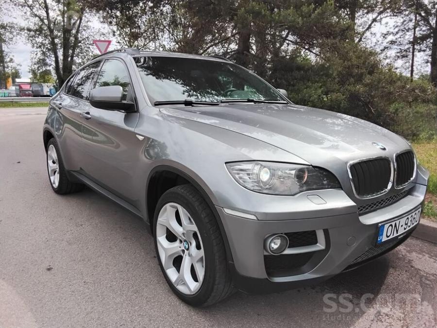 Pelēks BMW X6 2013 Rīga, ar dzinēja tilpumu 3.00 L un nobraukumu 307 tūkst. km par 11850 €, foto 3 vietnē AUTOMOTO.COM.LV