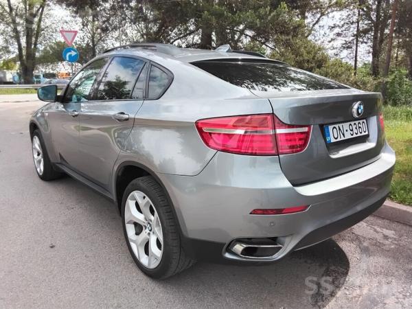Grey BMW X6 2013 in Riga, with an engine capacity of 3.00 L and mileage of 307 thousand km for 11850 €, photo 3 on AUTOMOTO.COM.LV