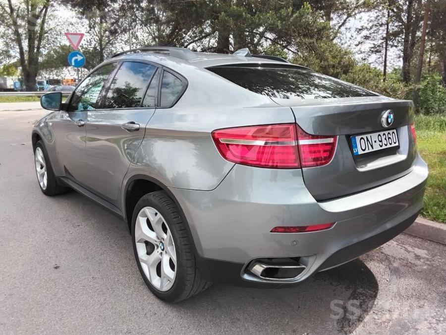 Pelēks BMW X6 2013 Rīga, ar dzinēja tilpumu 3.00 L un nobraukumu 307 tūkst. km par 11850 €, foto 4 vietnē AUTOMOTO.COM.LV