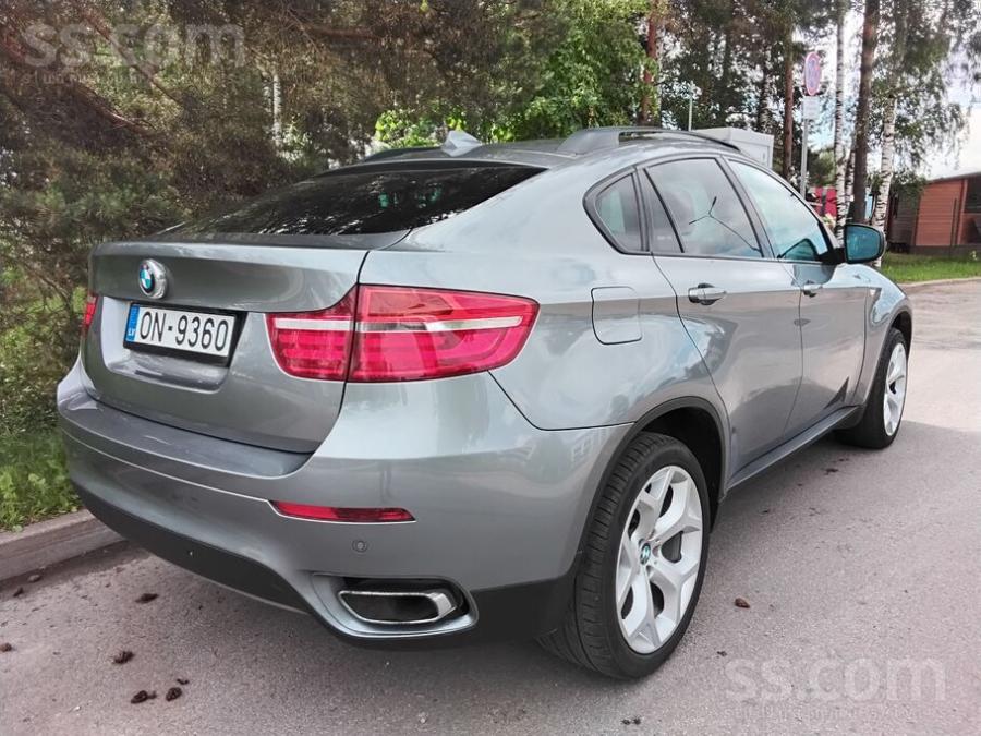 Pelēks BMW X6 2013 Rīga, ar dzinēja tilpumu 3.00 L un nobraukumu 307 tūkst. km par 11850 €, foto 5 vietnē AUTOMOTO.COM.LV