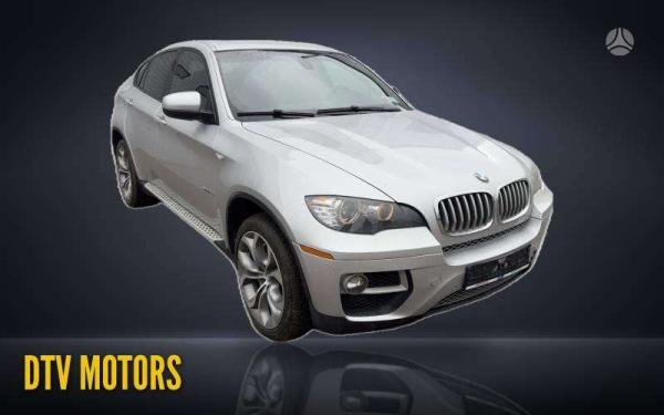 Pelēks BMW X6 2013 Šauļi, ar dzinēja tilpumu 4.40 L un nobraukumu 179 tūkst. km par 10500 €, foto 1 vietnē AUTOMOTO.COM.LV