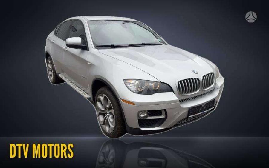 Pelēks BMW X6 2013 Šauļi, ar dzinēja tilpumu 4.40 L un nobraukumu 179 tūkst. km par 10500 €, foto 1 vietnē AUTOMOTO.COM.LV