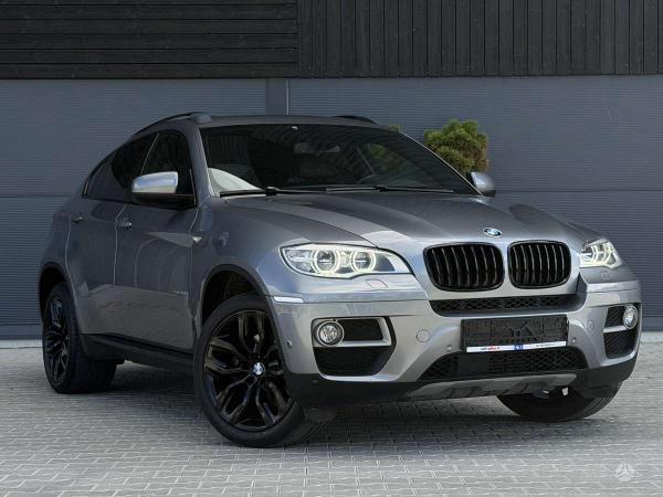 Pelēks BMW X6 2013 Šauļi, ar dzinēja tilpumu 2.99 L un nobraukumu 219 tūkst. km par 14500 €, foto 1 vietnē AUTOMOTO.COM.LV