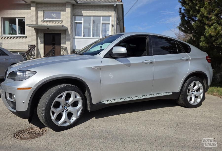 Pelēks BMW X6 2014 Šauļi, ar dzinēja tilpumu 3.00 L un nobraukumu 172 tūkst. km par 14700 €, foto 4 vietnē AUTOMOTO.COM.LV